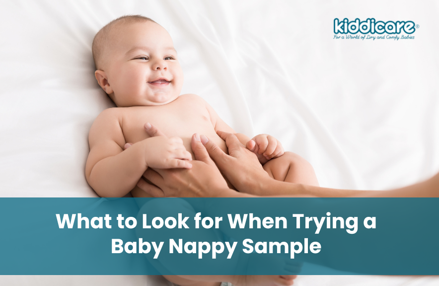 What to Look for When Trying a Baby Nappy Sample - Kiddicare