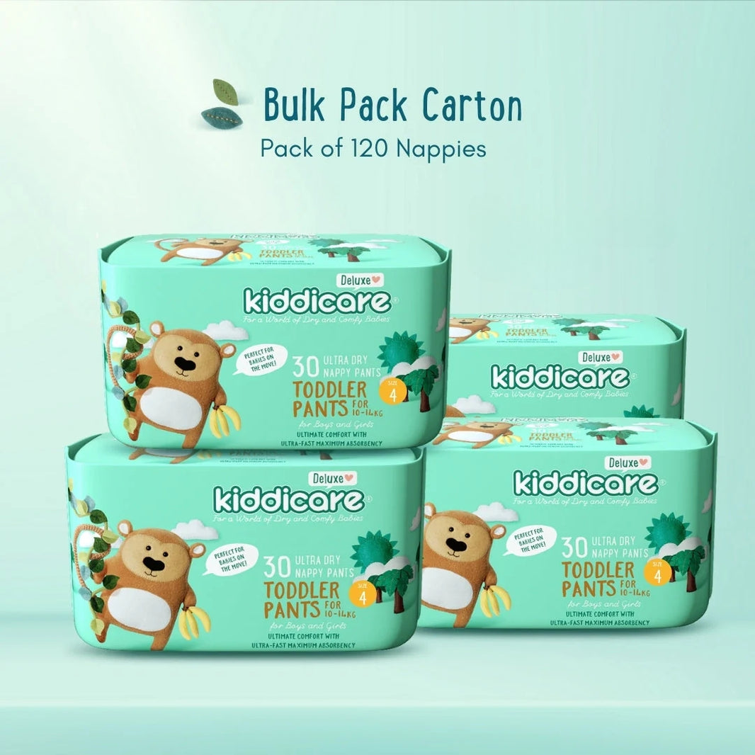 Kiddicare Premium Newborn Nappies, Wipes & Nappy Pants