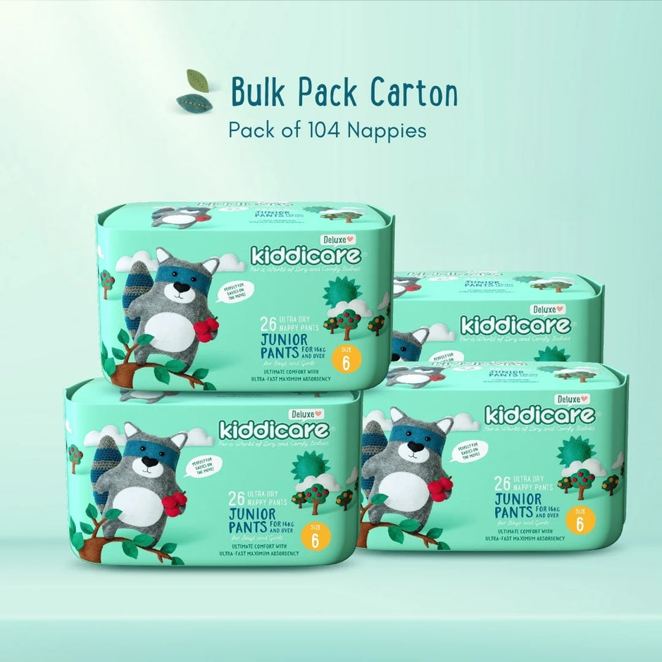 Kiddicare Premium Newborn Nappies, Wipes & Nappy Pants