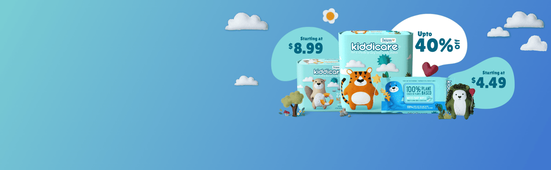 Kiddicare Premium Newborn Nappies, Wipes & Nappy Pants